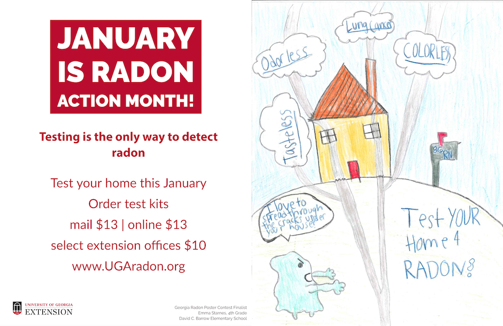 Clarke and Oconee County students take top awards in UGA radon poster ...